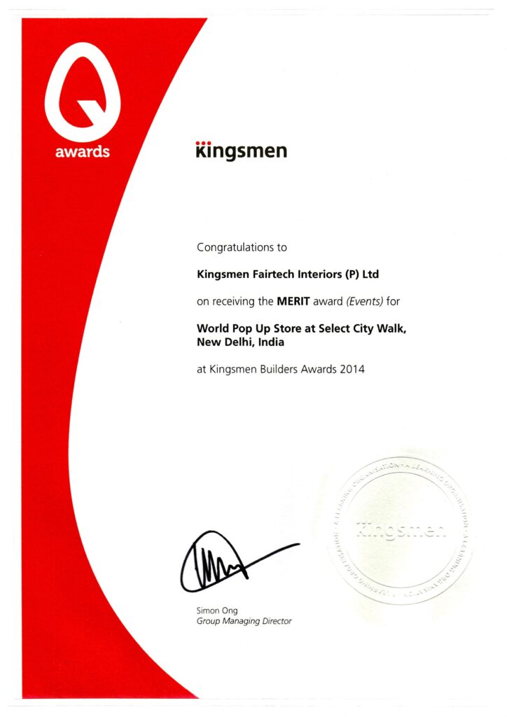 About Us – Kingsmen India – The Experience Company